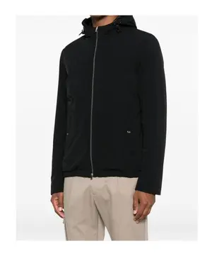 Herno Hooded Zip-fastening Down Jacket - Black