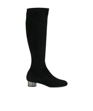 FERRAGAMO Razzoli Knee Boots - Black