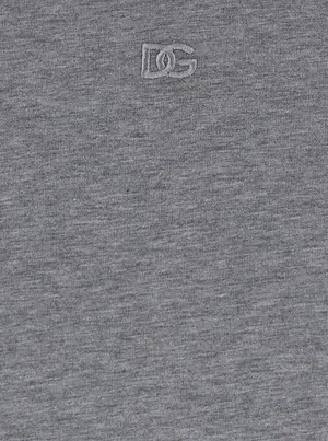 Dolce & Gabbana Dolce Gabbana Logo Embroidered Crewneck T-shirt