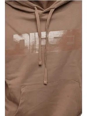 DIESEL® Long-sleeved Hooded Sweatshirt With Kangaroo Pocket