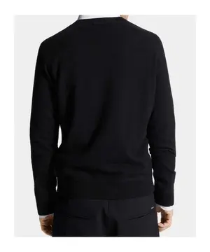 Dsquared2 Logo Plaque Knitted Jumper - Black