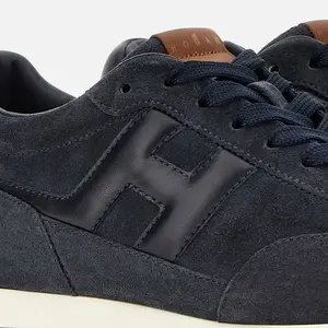 Hogan Logo Patch Lace-up Sneakers