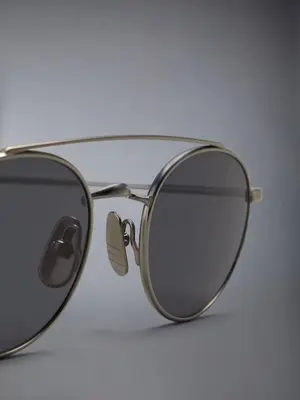 Thom Browne Round Frame Sunglasses
