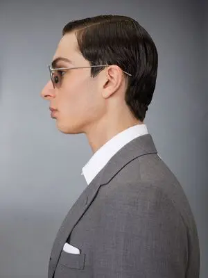 Thom Browne Round Frame Sunglasses