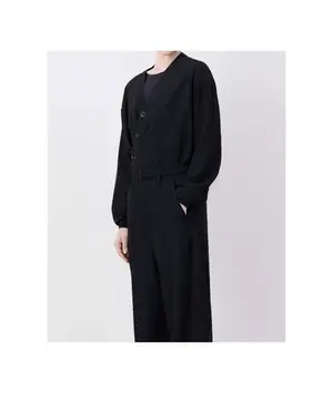 LEMAIRE Tailored Straight-leg Trousers - Black