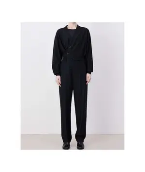 LEMAIRE Tailored Straight-leg Trousers - Black