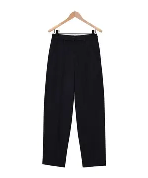 LEMAIRE Tailored Straight-leg Trousers - Black