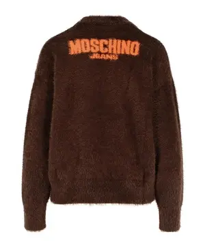 Moschino Crew Neck Logo Sweater