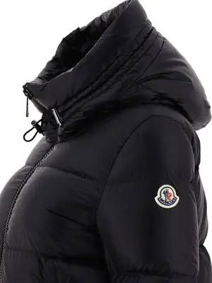 Moncler Hooded Padded Down Jacket - Black