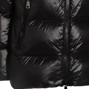 Moncler Hooded Padded Down Jacket - Black
