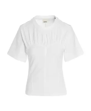 Isabel Marant Étoile Ruched Crewneck T-shirt