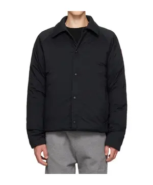 Canada Goose Long-sleeved Down Jacket With Snap Closure
