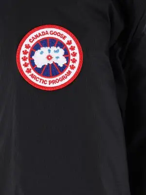Canada Goose Long-sleeved Down Jacket With Snap Closure