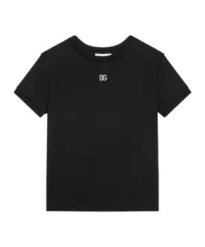 Dolce & Gabbana Embellished Logo T-shirt