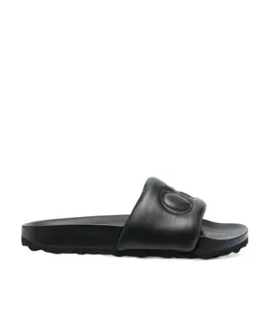 Off-White Open Toe Slip-on Sandals