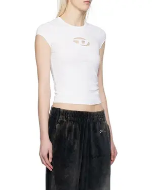 DIESEL® T-angie Cut-out T-shirt - White