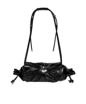 DIESEL® Scrunch-d Shoulder Bag - Black
