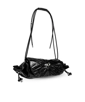 DIESEL® Scrunch-d Shoulder Bag - Black