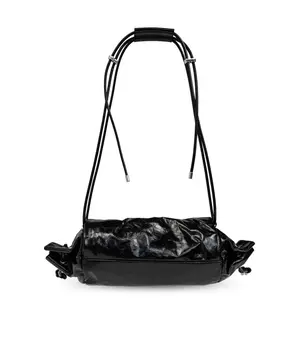 DIESEL® Scrunch-d Shoulder Bag - Black
