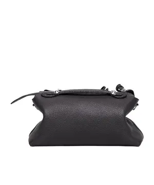 Fendi Selleria Medium Shoulder Bag - Black