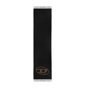 DIESEL® Fringed Scarf - Brown