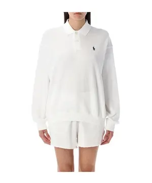 Polo Ralph Lauren Long-sleeved Polo Shirt - White