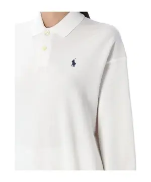 Polo Ralph Lauren Long-sleeved Polo Shirt - White