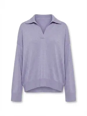 Bottega Veneta Embroidered Knit Polo Shirt - Blue