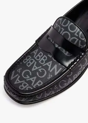 Dolce & Gabbana Logo Printed Loafers
