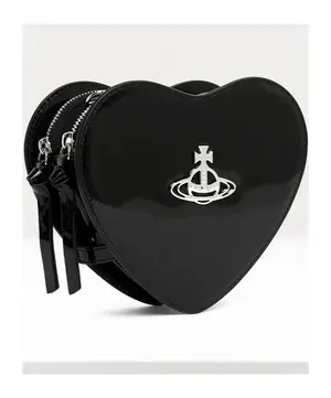 VIVIENNE WESTWOOD Logo Heart Shoulder Bag