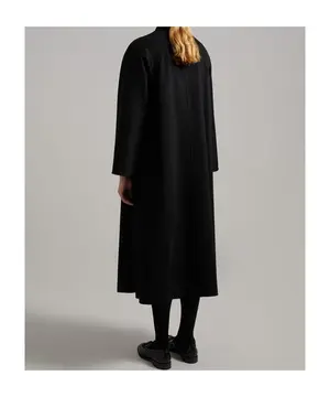 Max Mara Ludmilla Belted Long Coat - Black