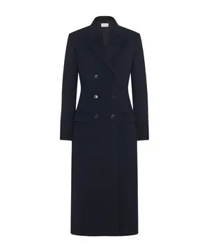 THE ROW Double-breasted Long Coat