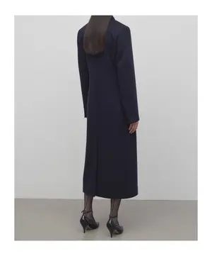 THE ROW Double-breasted Long Coat