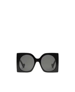 Gucci Oversized Square Frame Sunglasses - Gray