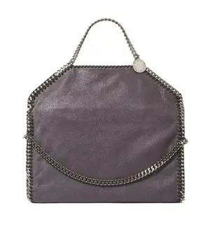 Stella McCartney Falabella Fold Over Tote Bag - Bark
