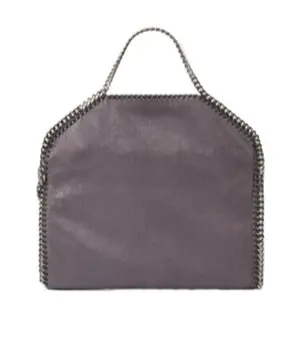 Stella McCartney Falabella Fold Over Tote Bag - Bark