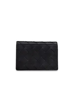 Bottega Veneta Woven Business Card Holder