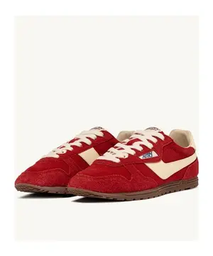 AUTRY Windspin Lace-up Sneakers - Ruby/turnip