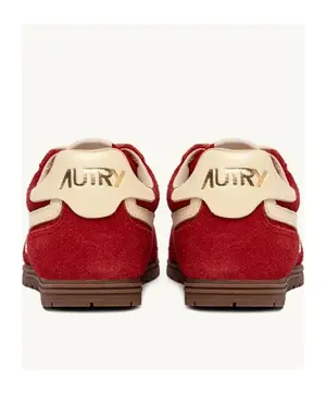 AUTRY Windspin Lace-up Sneakers - Ruby/turnip