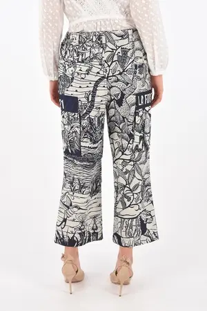 Dior Printed Casual Pants
