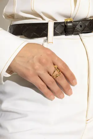 Bottega Veneta Fish Ring - Yellow