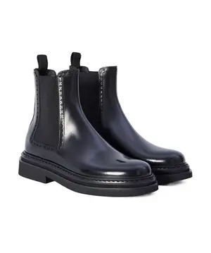 Dolce & Gabbana Round Toe Chelsea Boots