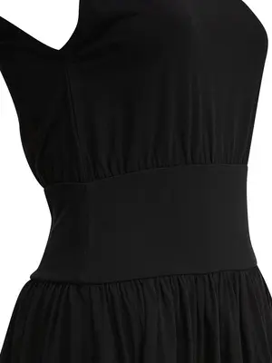 TOTEME Sleeveless Pleated Midi Dress
