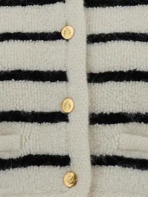 Celine Marinière Cardigan Jacket In Wool