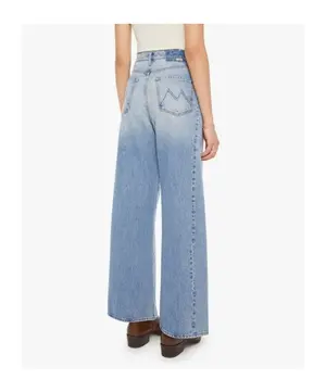 MOTHER Panelled Cotton Jeans