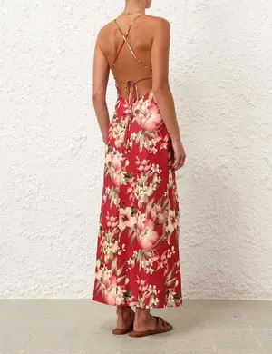 Zimmermann Lexi Suspenders Skirt