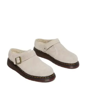 Dr. Martens Isham Faux Shearling Slingback Mules