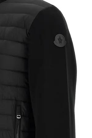 Moncler Quilted High Neck Zip-up Jacket