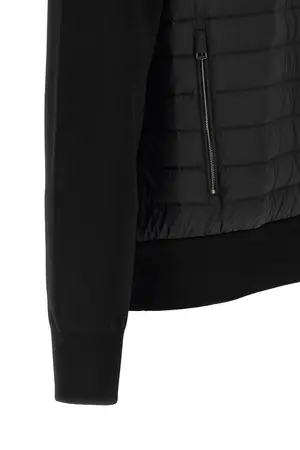 Moncler Quilted High Neck Zip-up Jacket