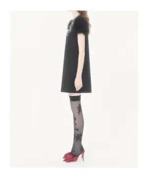 Valentino Garavani Embroidered Hearts Mini Dress